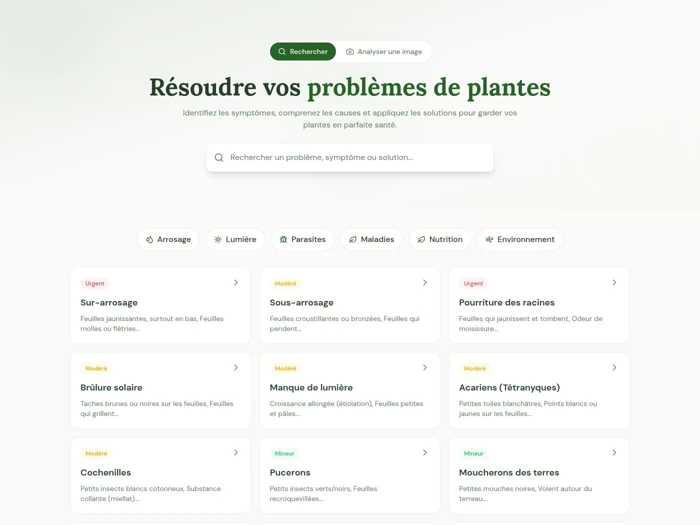 Plant Problem Solver