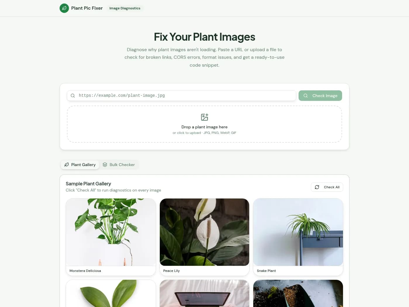 Plant Pic Fixer