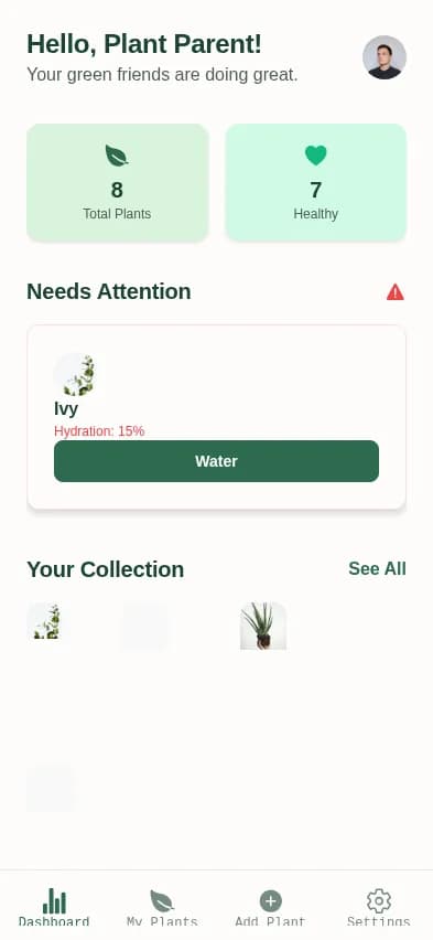 Plant Hydration App