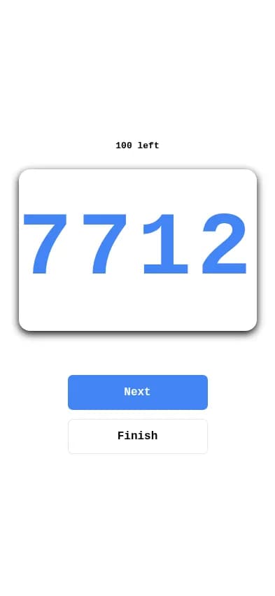 Car Plate Number Trainer