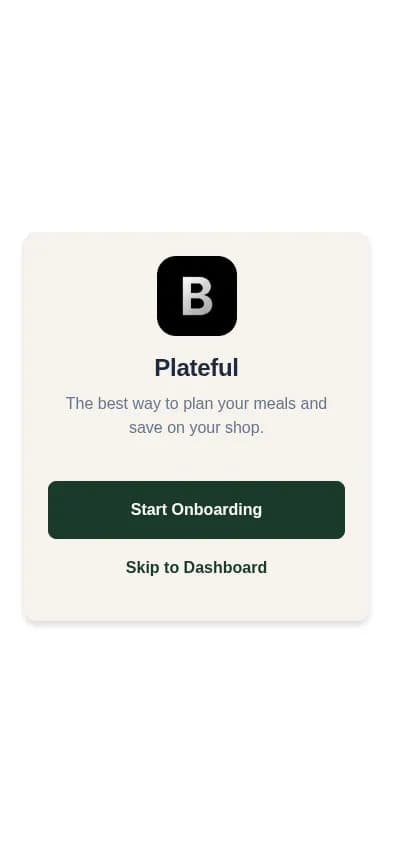 Cookconomy Meal Planner
