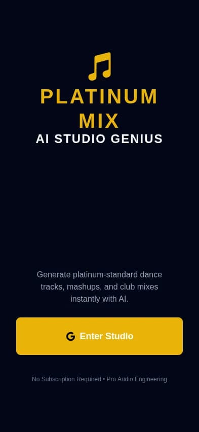 Platinum Mix AI Studio