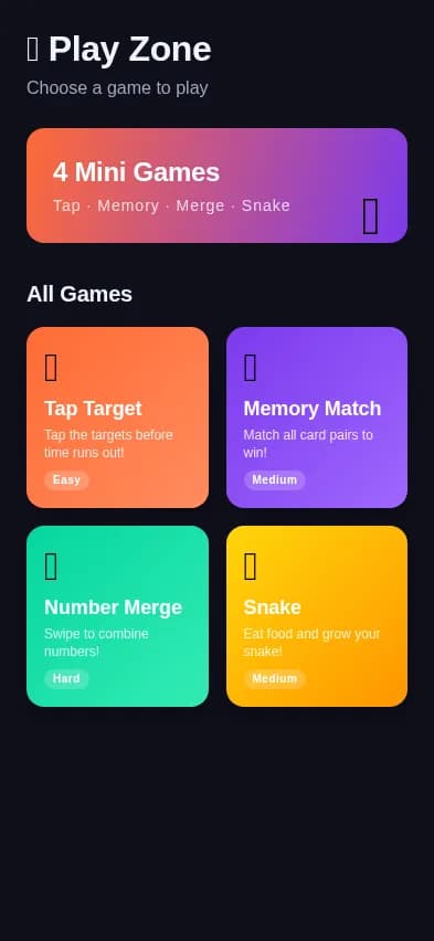Play Game App