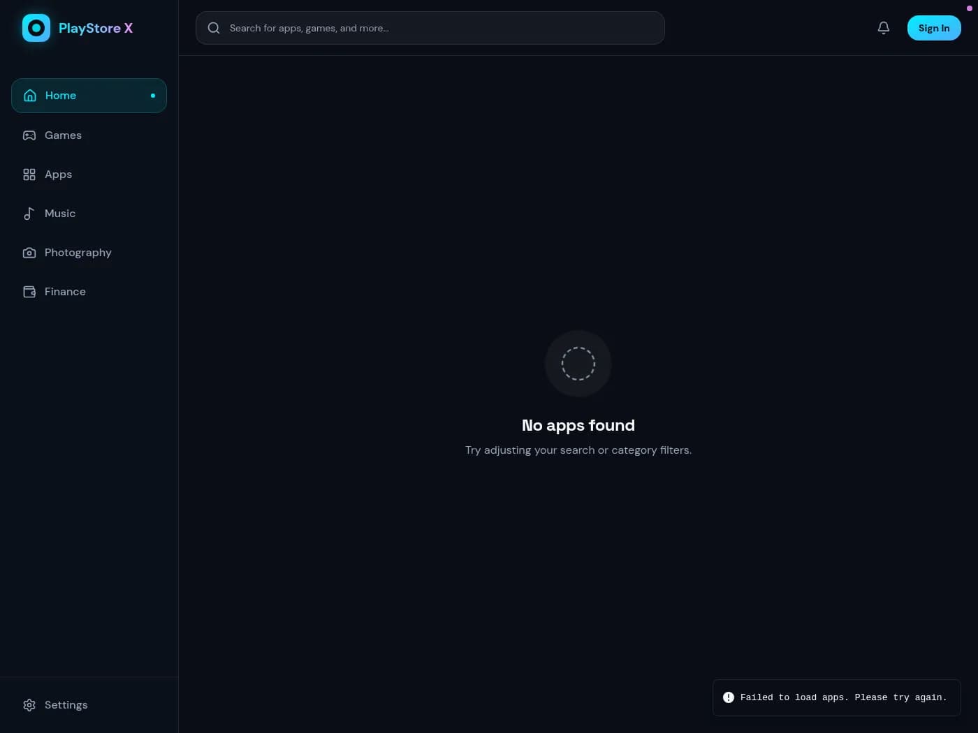 Custom Play Store Clone