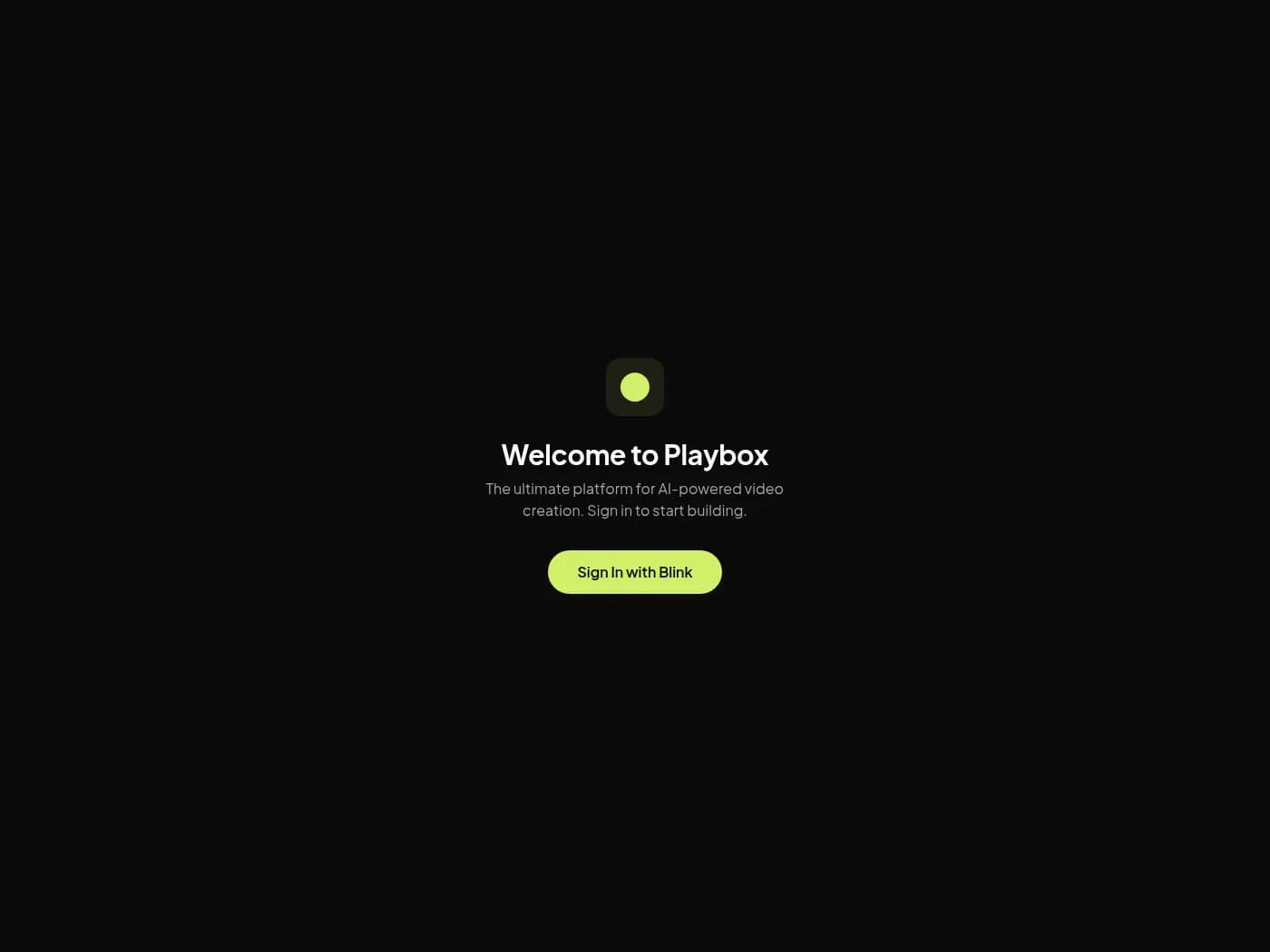 Playbox Video Creator