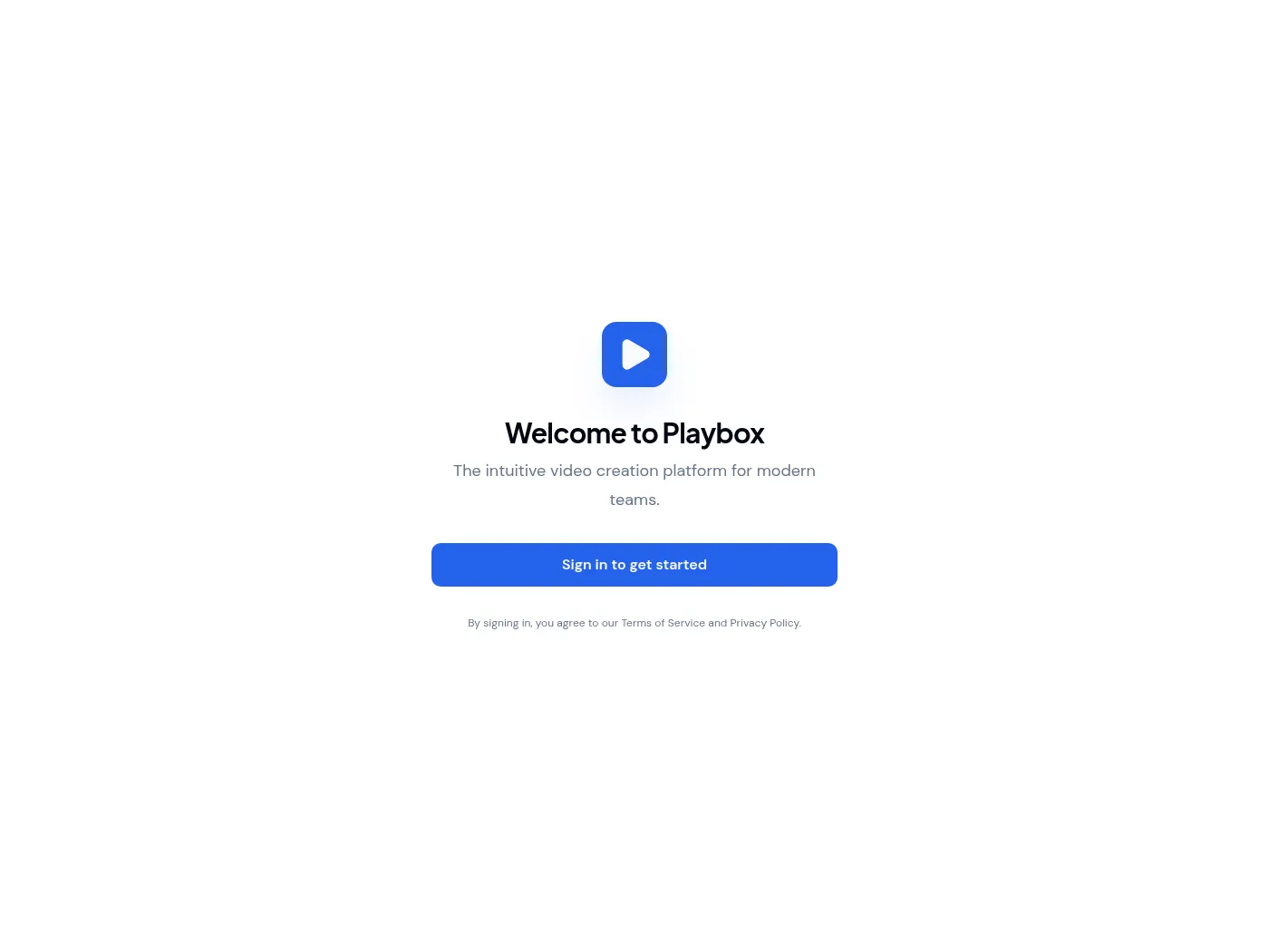 Playbox Video Maker