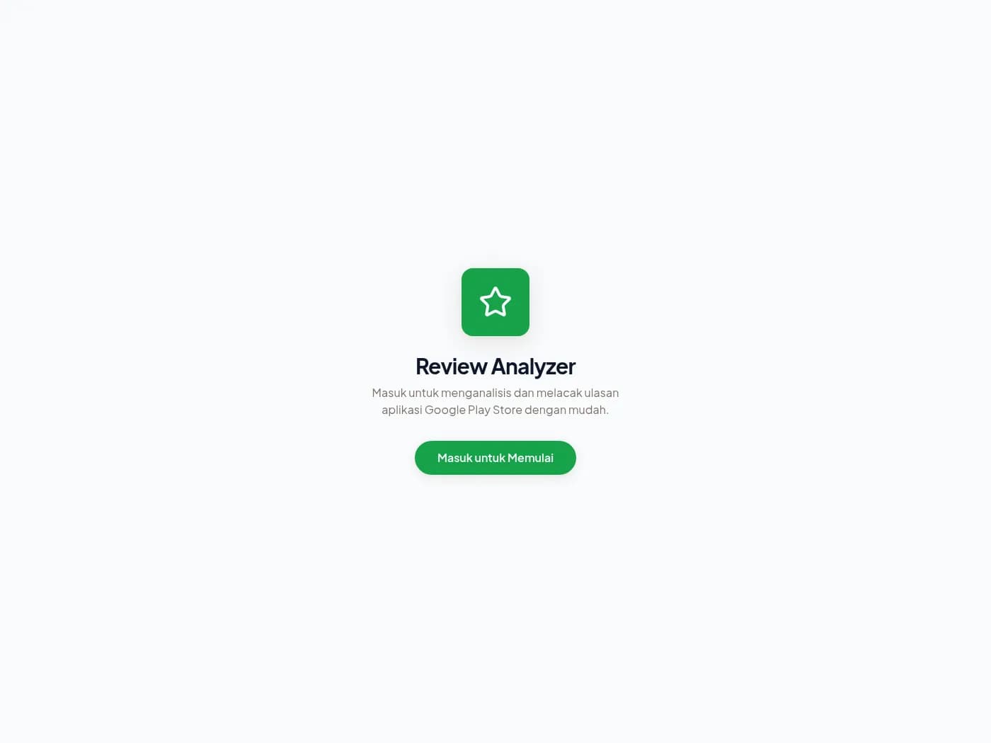 Playstore Review Analyzer