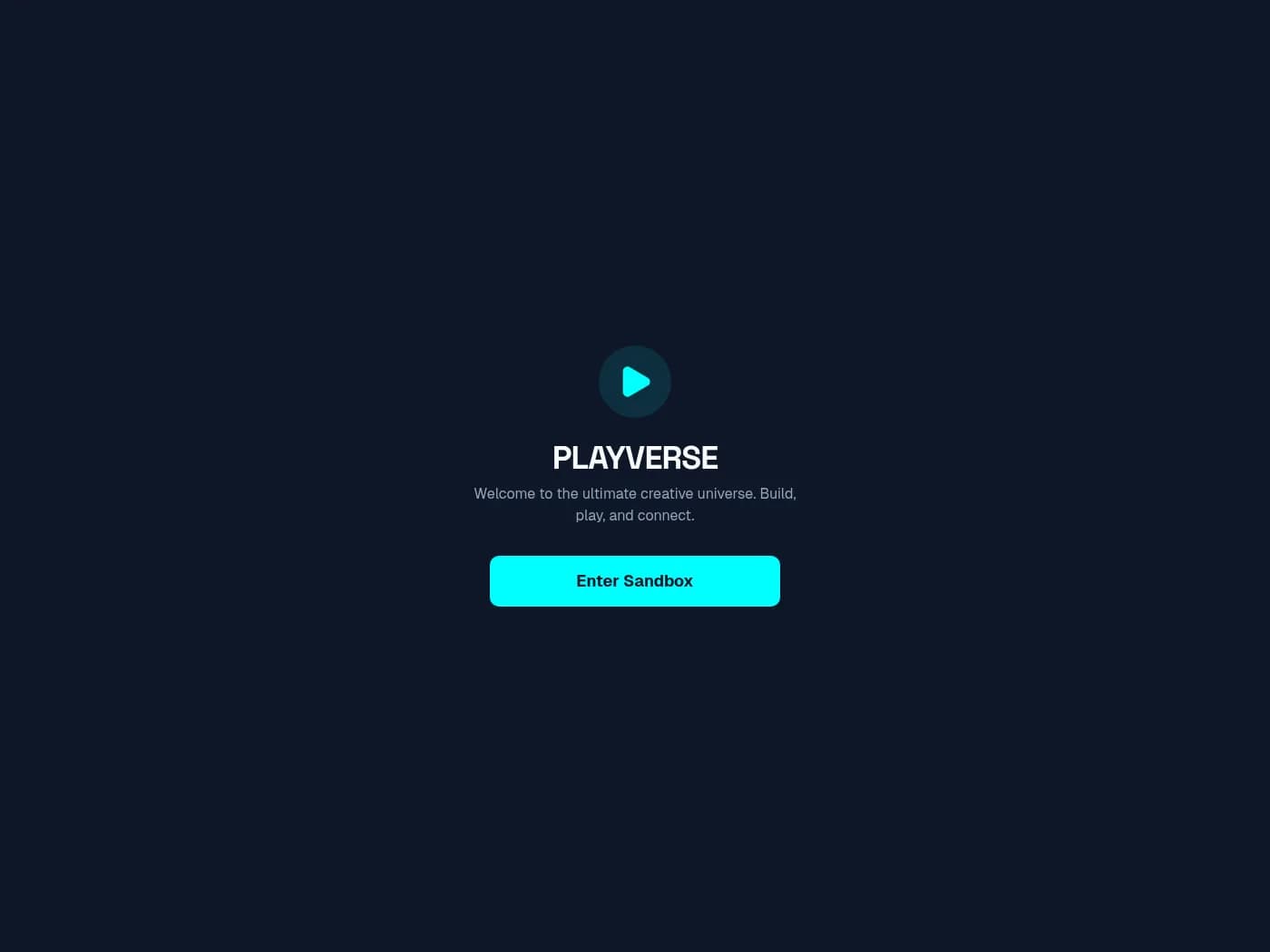PlayVerse Sandbox
