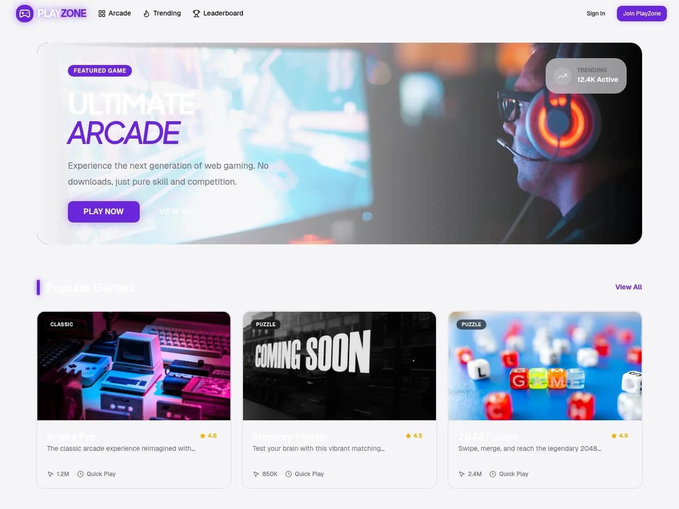 PlayZone Arcade