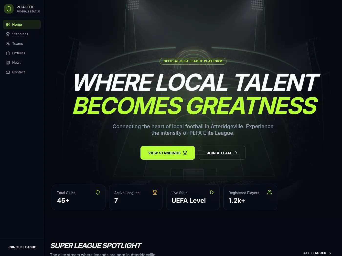 PLFA Elite Football League