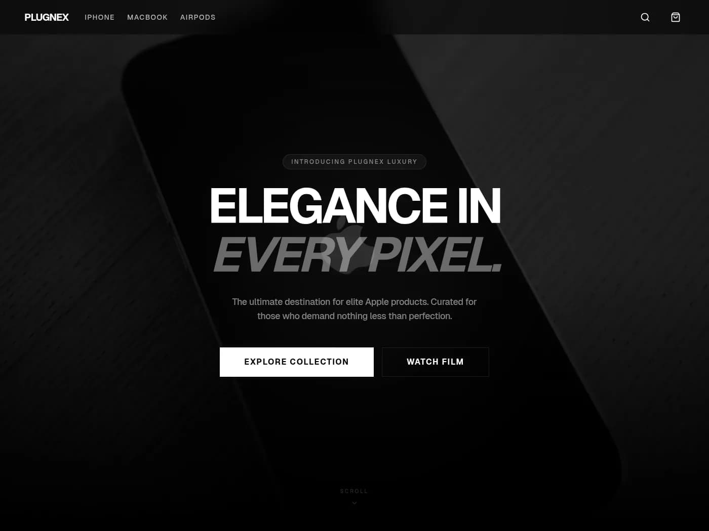 PlugNex Luxury Web Experience