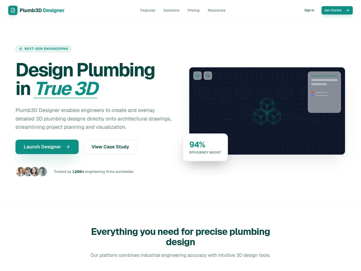 Plumb3D Designer