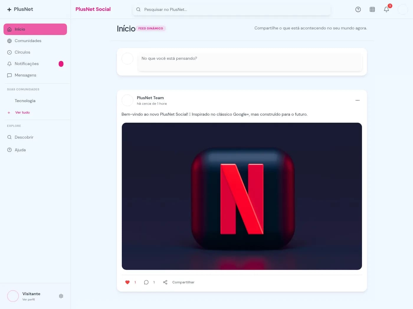 PlusNet Social
