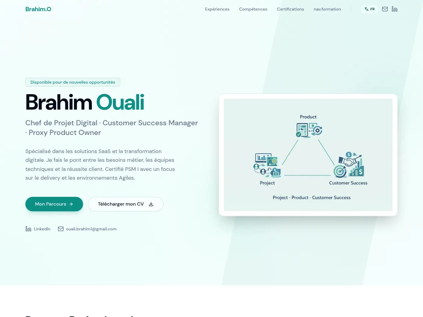 Digital PM Portfolio Site