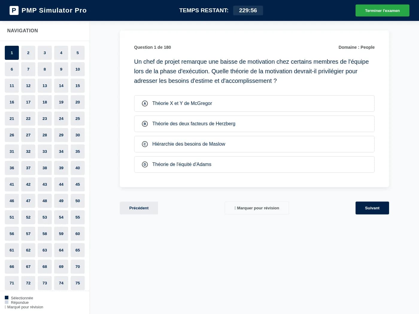 PMP Exam Simulator Pro
