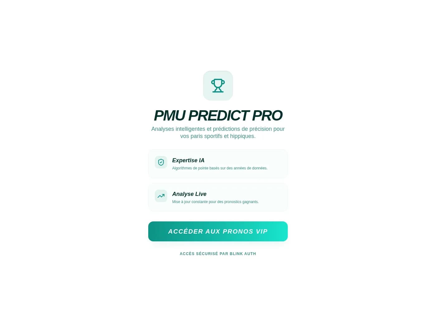 PMU Predict Pro
