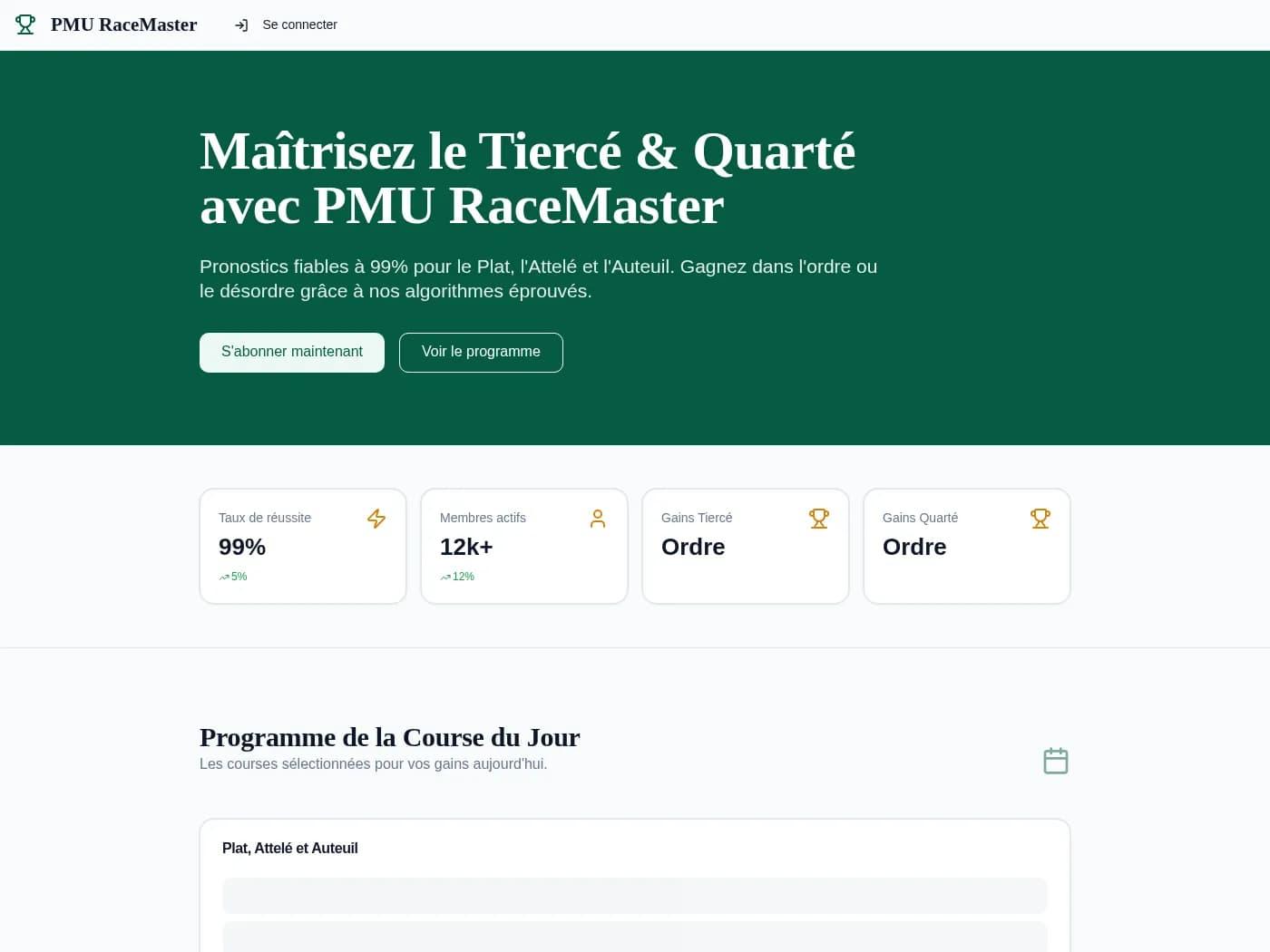 PMU RaceMaster