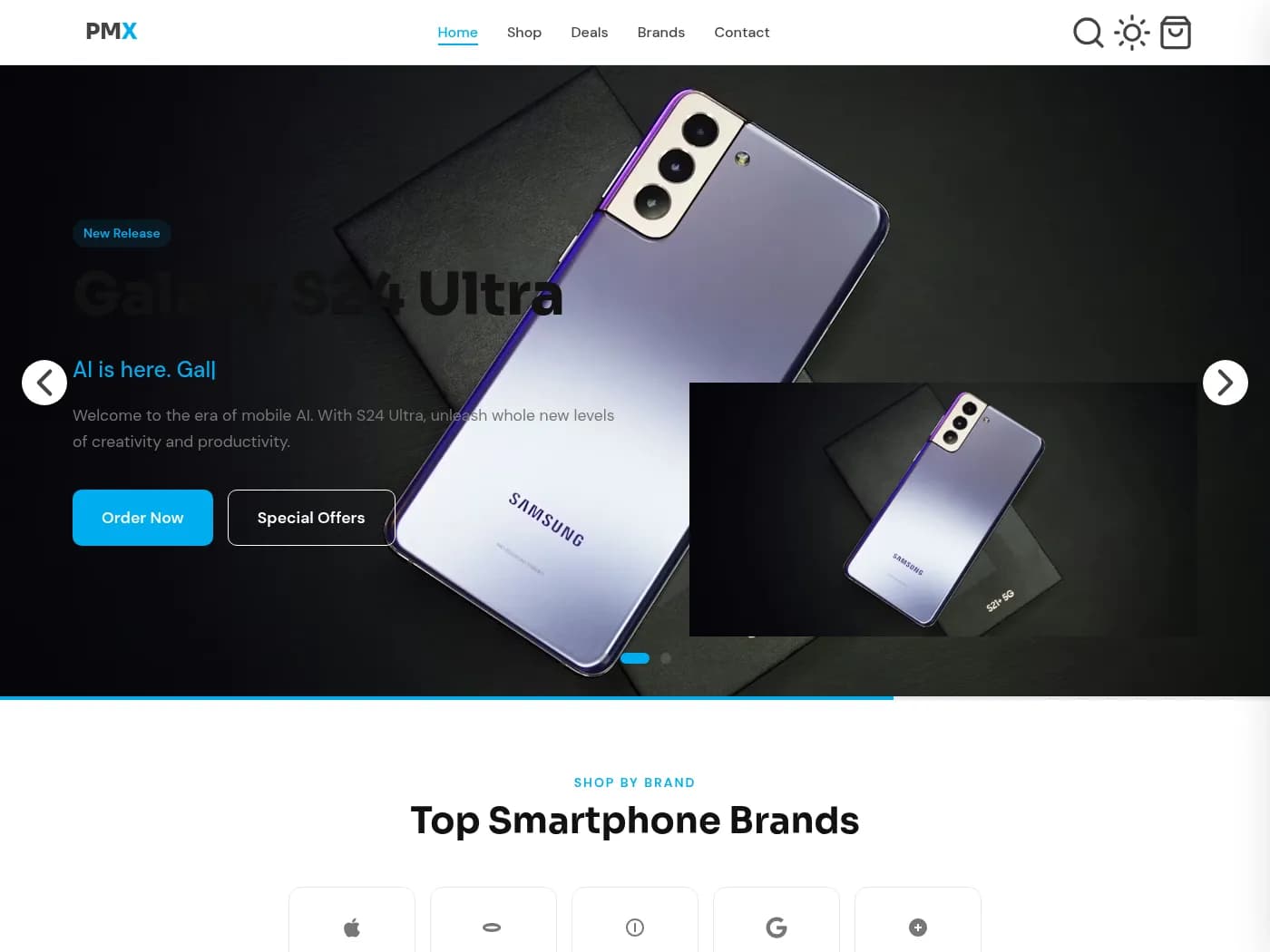 PMX Smartphones Store