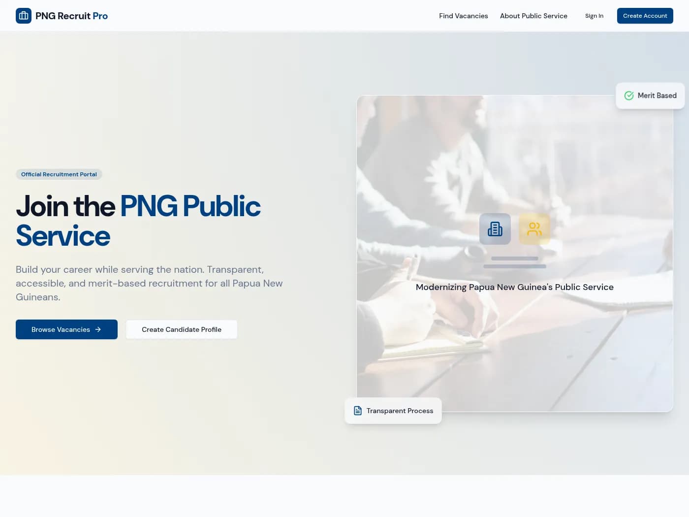 PNG Recruit Pro