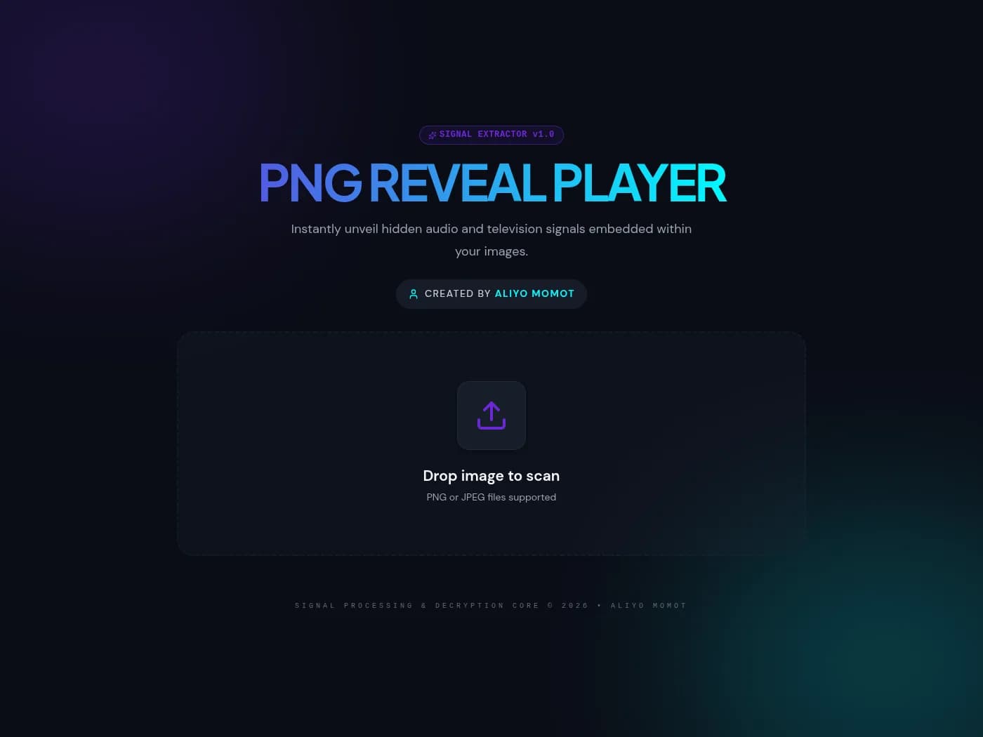 PNG Reveal Player