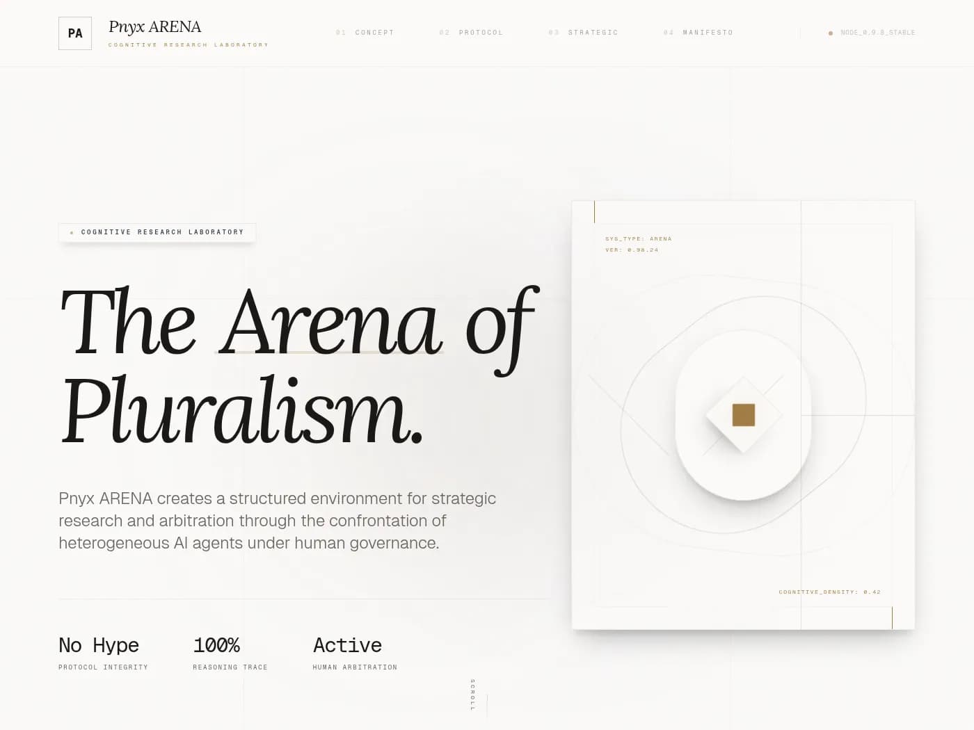 Pnyx ARENA Website