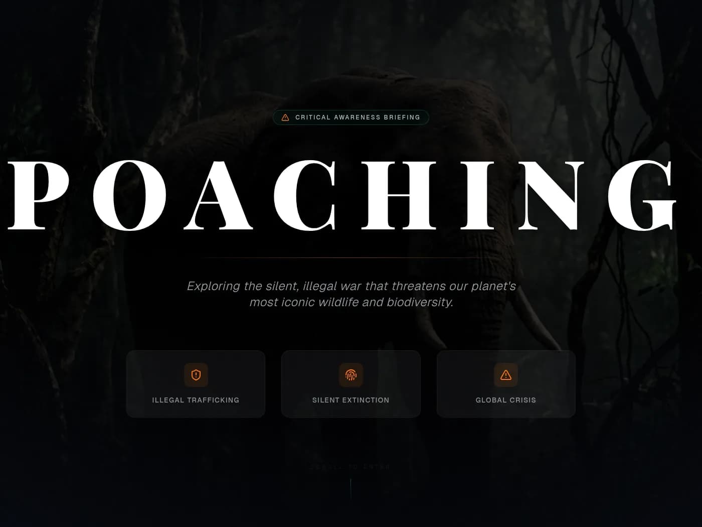 Poaching Entrance Slide