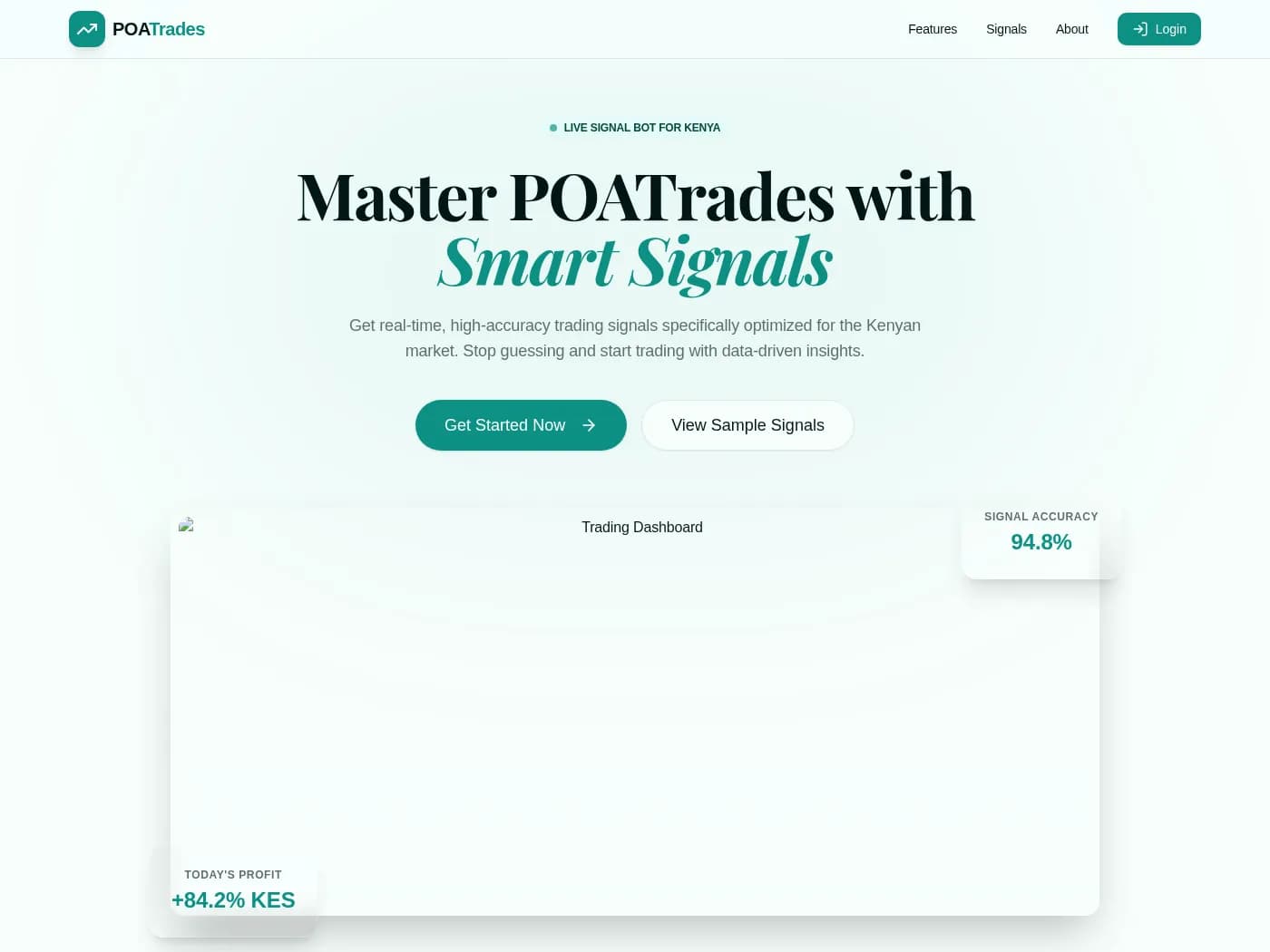 POATrades Signal Bot