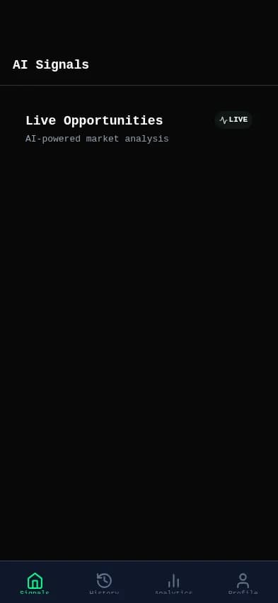 Pocket AI Signal App