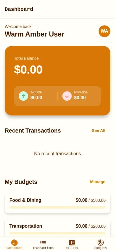 Pocket Budget Tracker