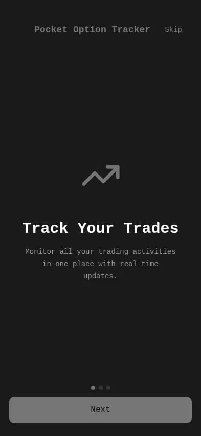 Pocket Option Tracker