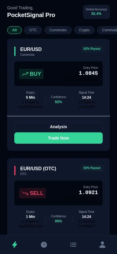 Pocket Option Signal App