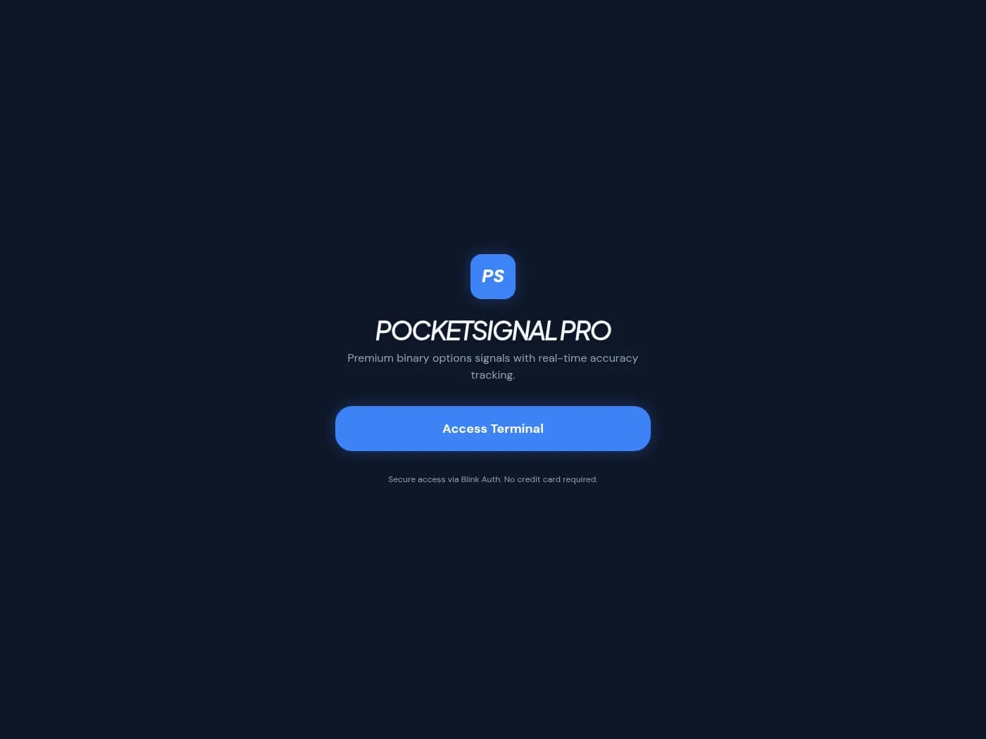 Pocket Option Signal Bot