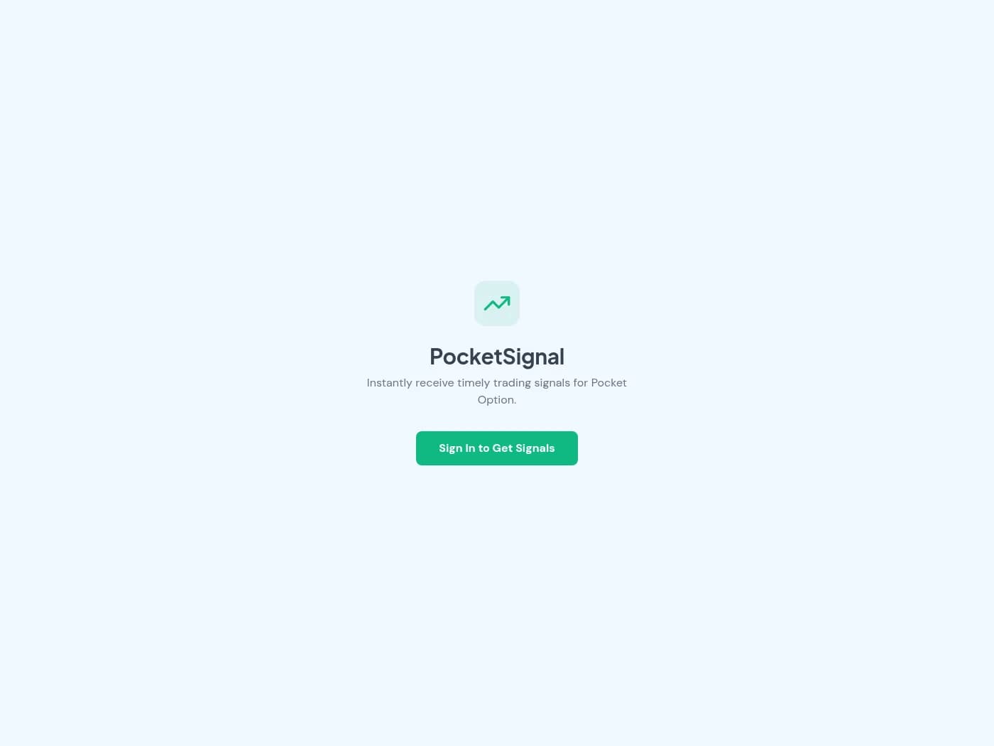 Pocket Option Signal Bot