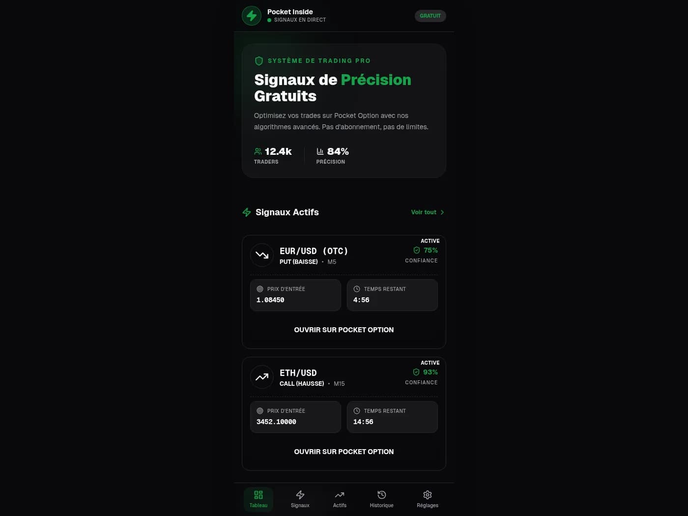Pocket Signals Bot