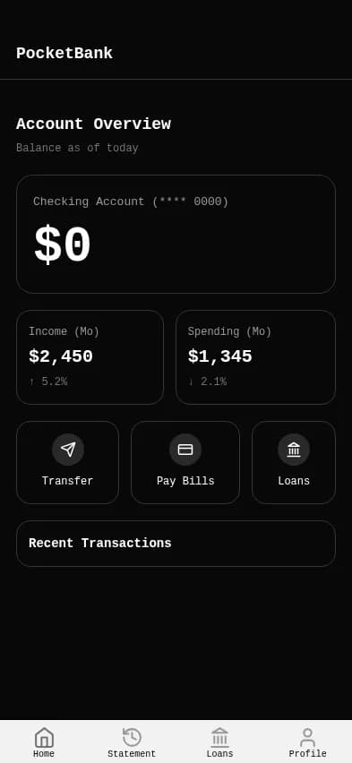 PocketBank App