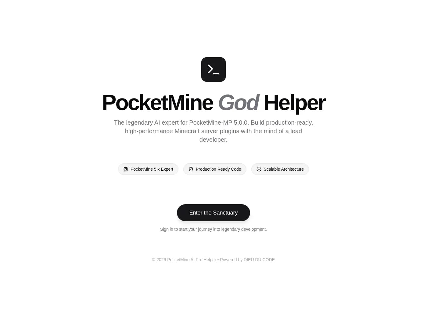PocketMine AI Pro Helper