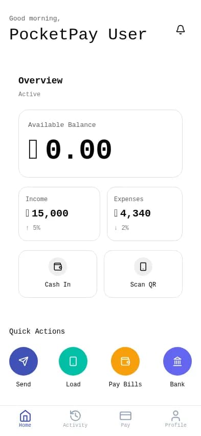 PocketPay Mobile Banking