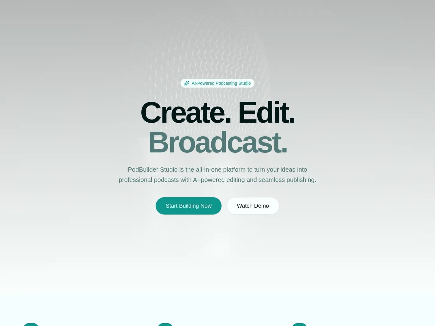 PodBuilder Studio