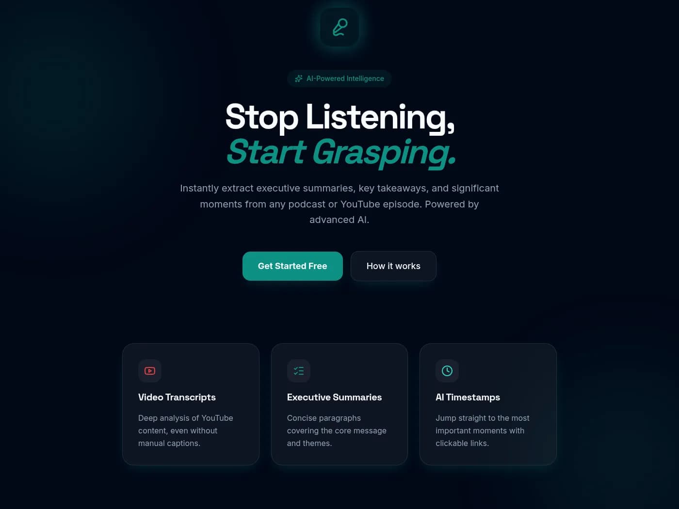 AI Podcast Summarizer