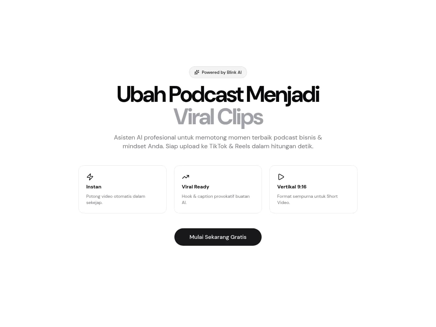 Podcast Viral Clipper