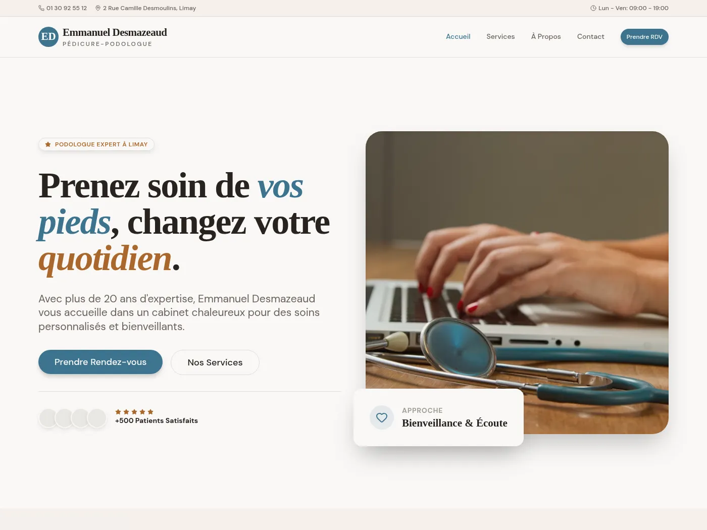 Podologue Pro Web Presence