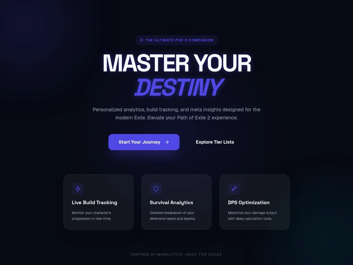 Poe Analytics Clone