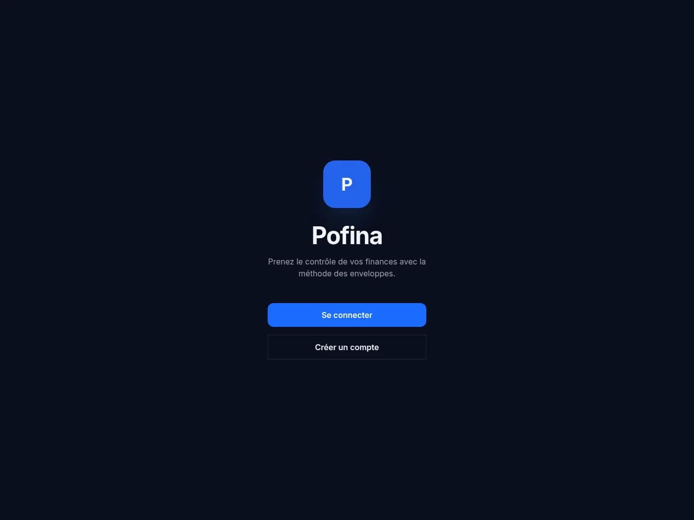 Pofina Budget Manager