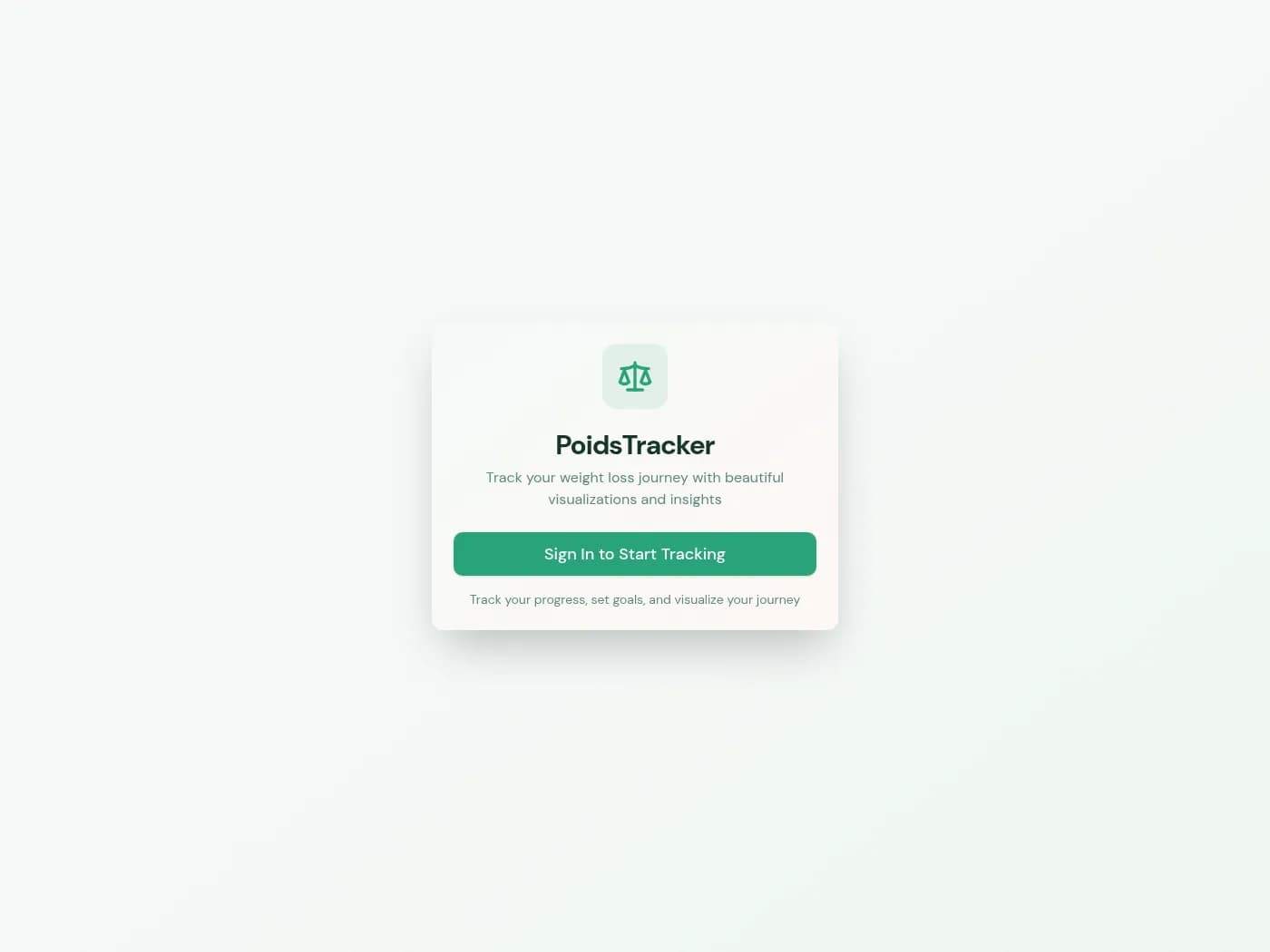 PoidsTracker