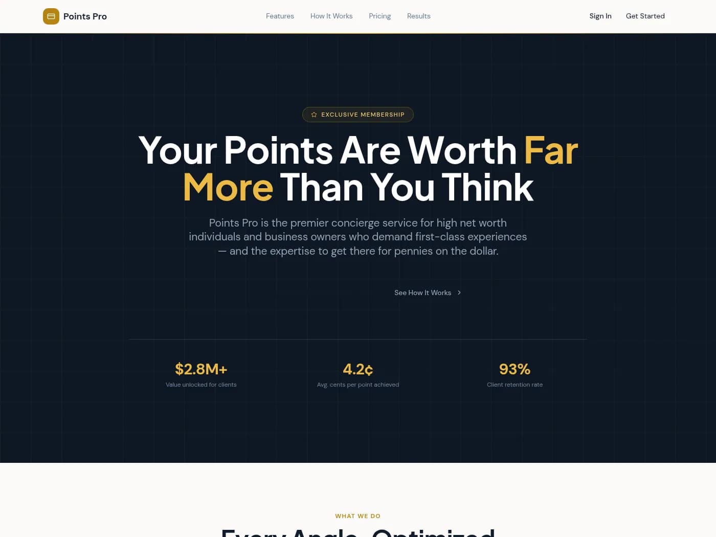 Points Pro Optimizer