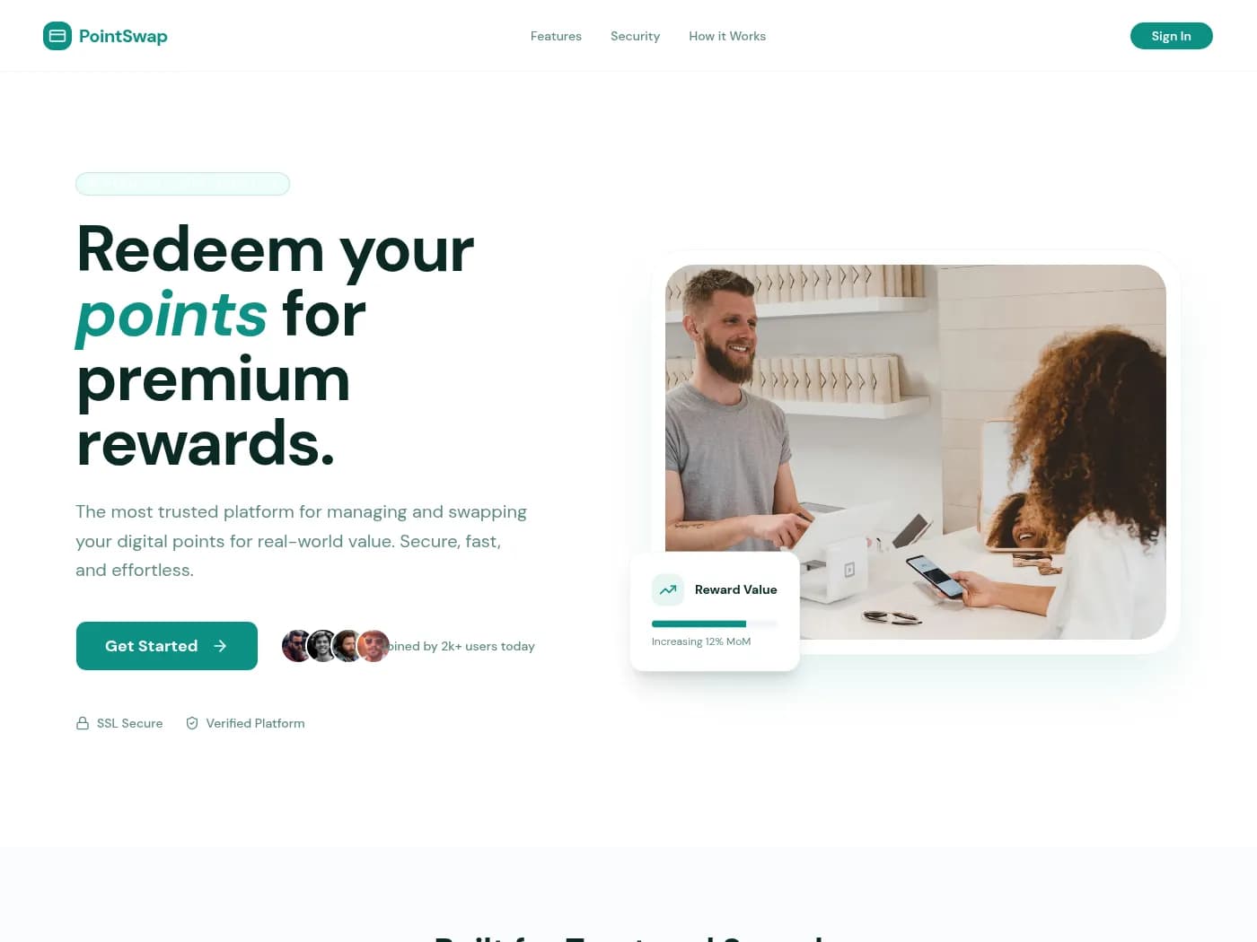 PointSwap Web Portal