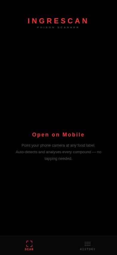 Poison Scanner