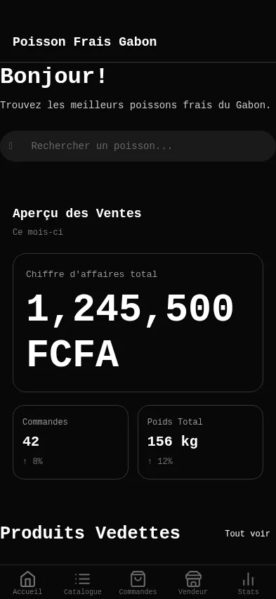 Poisson Frais Gabon App