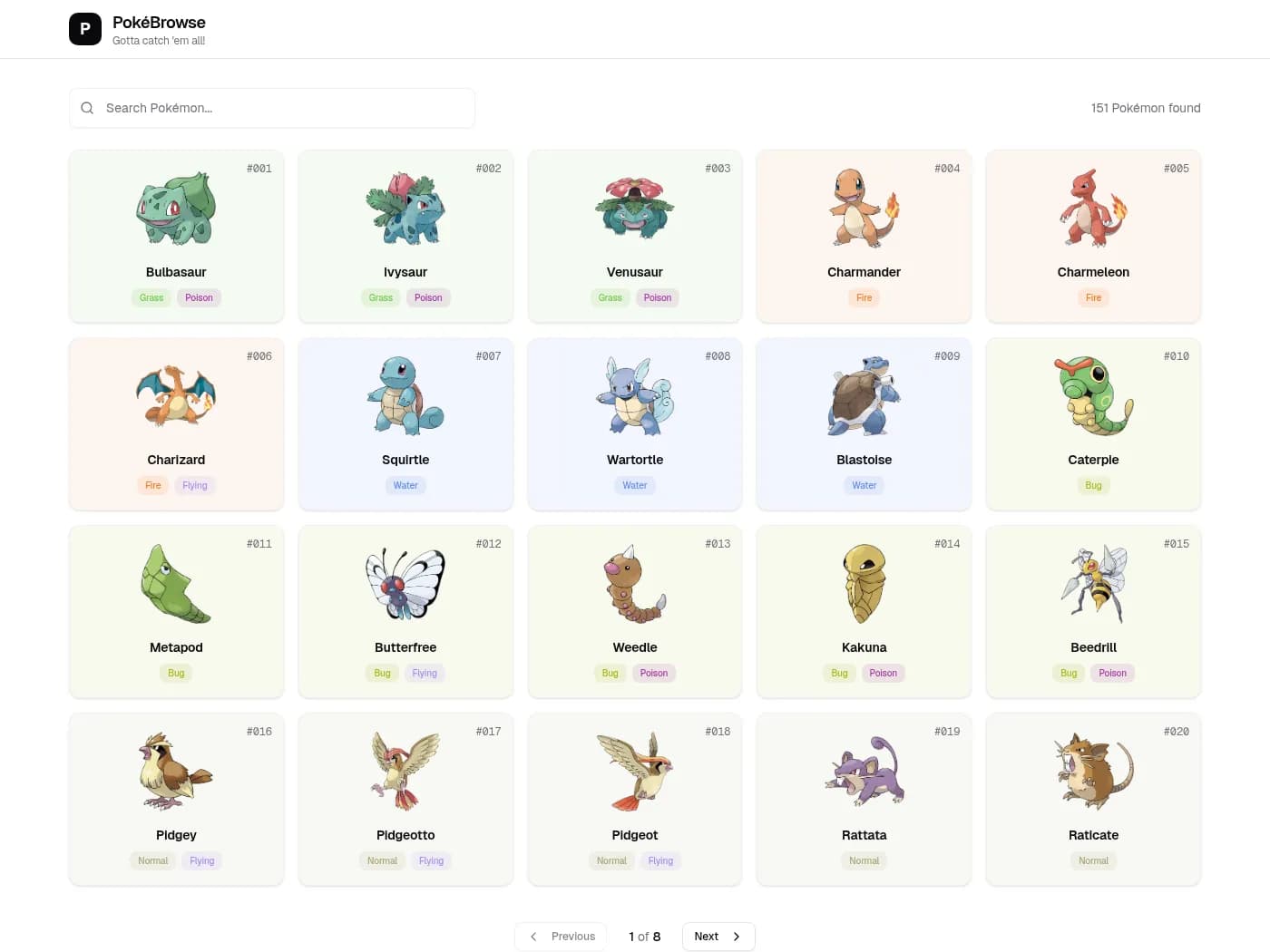 PokéBrowse