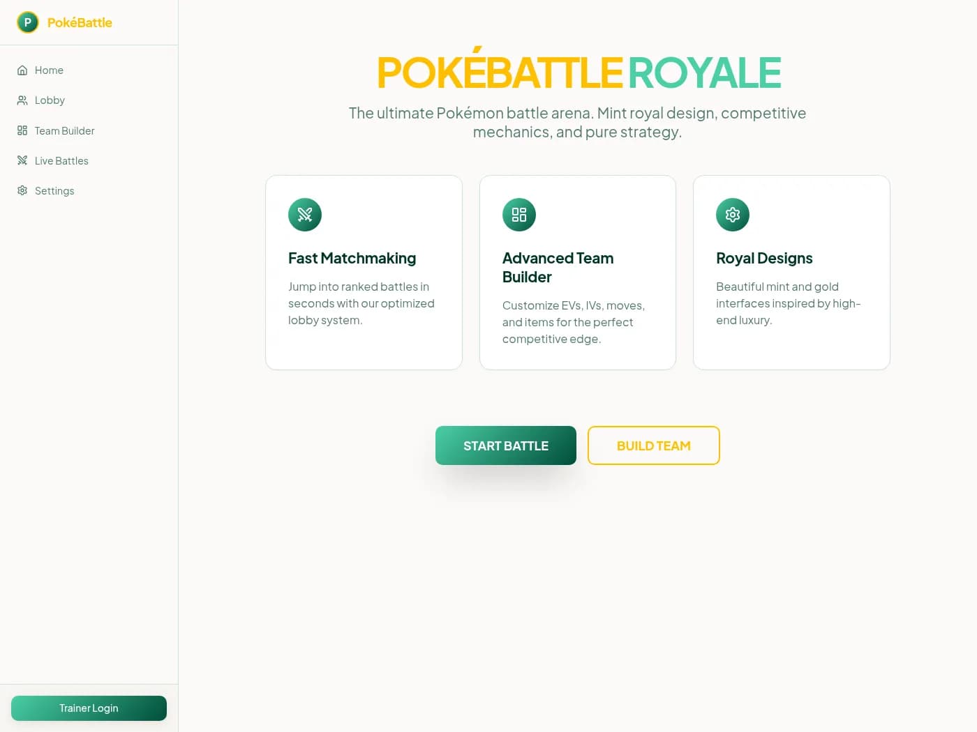 PokéBattle Royale